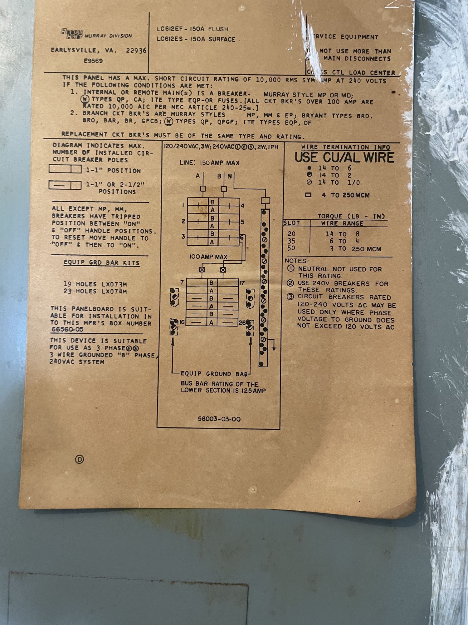 Split Bus Breaker Panel - ECN Electrical Forums
